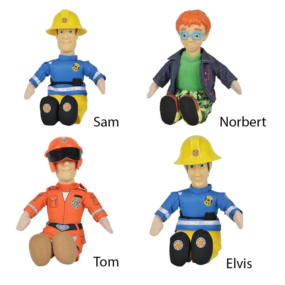 Brandweerman Sam knuffel 25 cm - Tunesstore Speelgoed Groothandel en ...
